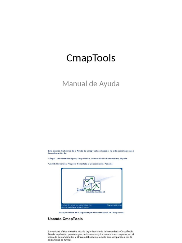 Clase 04.2 - Manual CMap | PDF