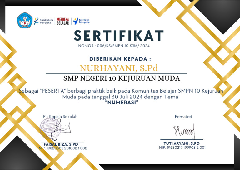 NURHAYANI , S.Pd4 2 | PDF