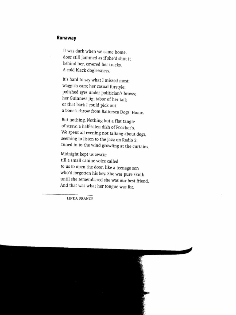 Poem Runaway | PDF