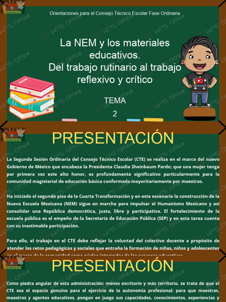 NEM: Estrategias y Materiales Educativos | PDF | Enseñando | Cognición