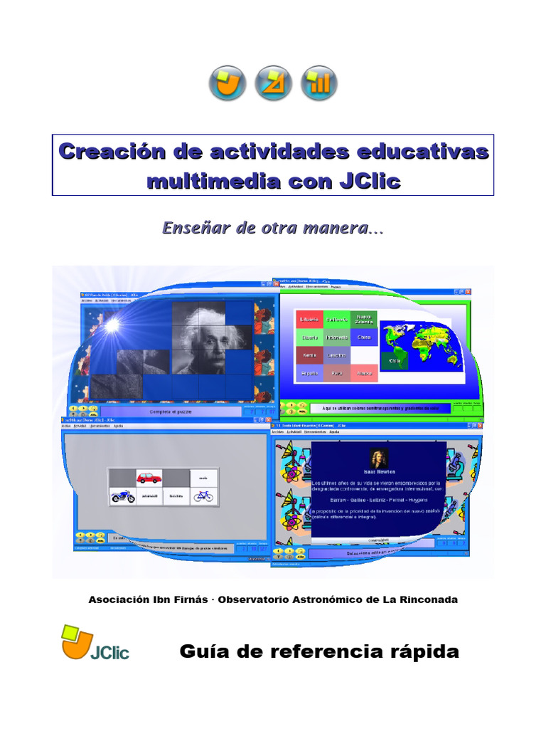 Guía Rápida de JClic para Educadores | PDF | Java (lenguaje de ...