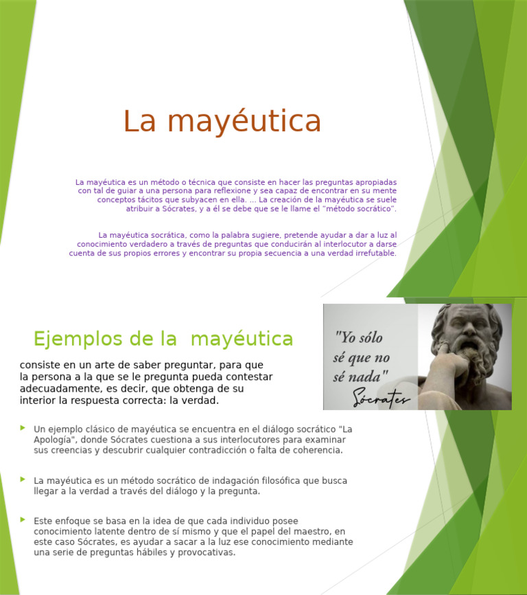 La Mayéutica | PDF