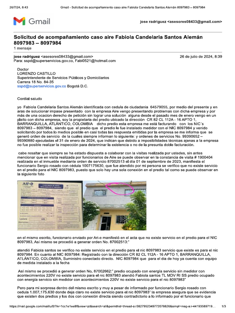 Radicado Fabiola | PDF