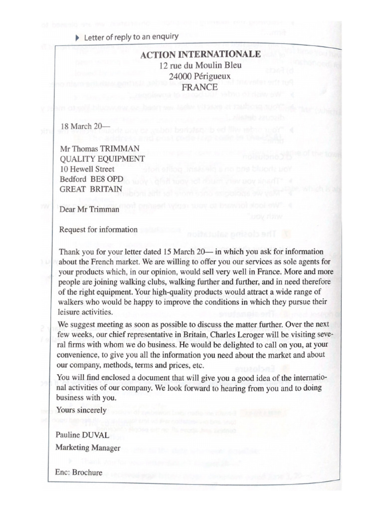 Example Letters | PDF