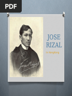 Rizal's Travel Route Overview | PDF | Philippines