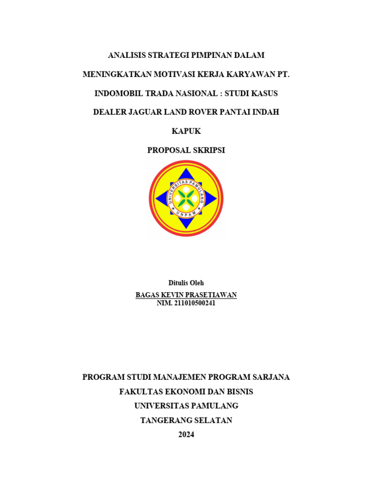 Cover & Kata Pengantar | PDF