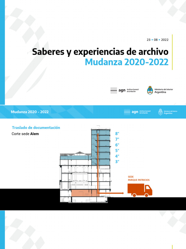 Presentación Mudanza AGN | PDF