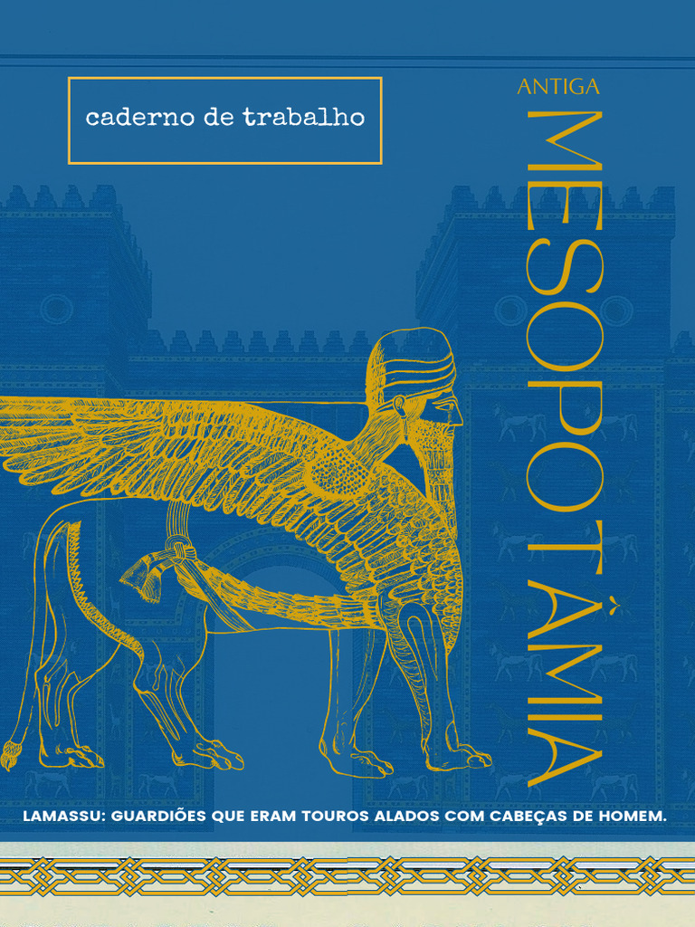 Mesopotamia School Project Cover A4 Document | PDF
