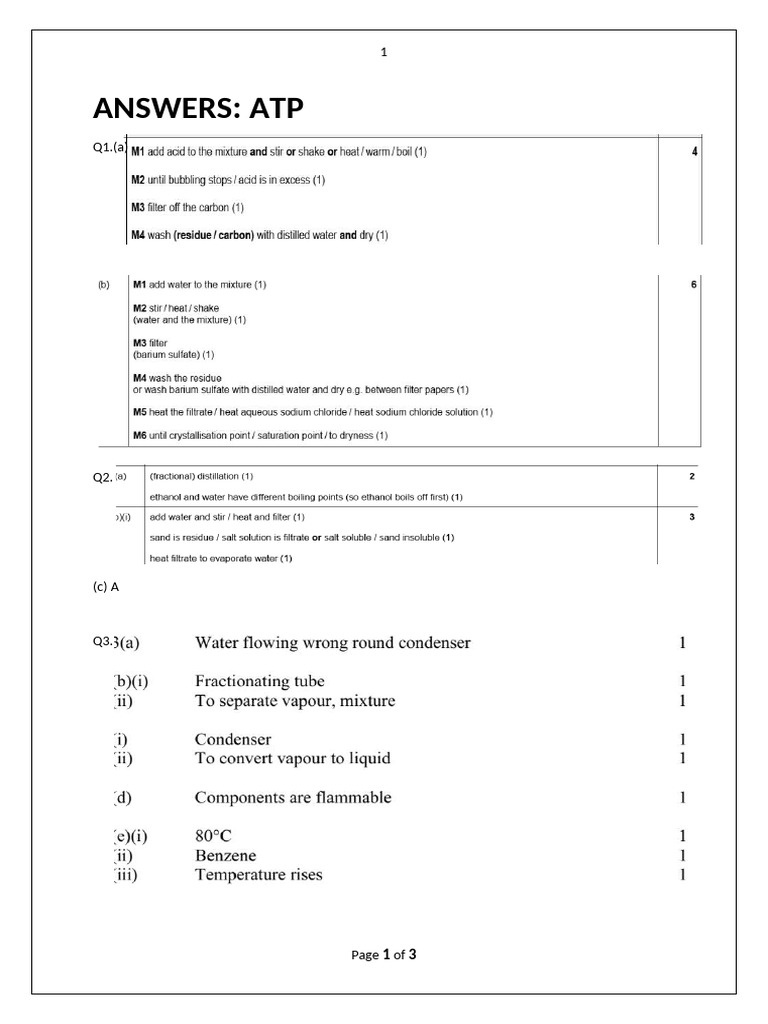ATP Worksheet IX-O 2024-25 - MS | PDF