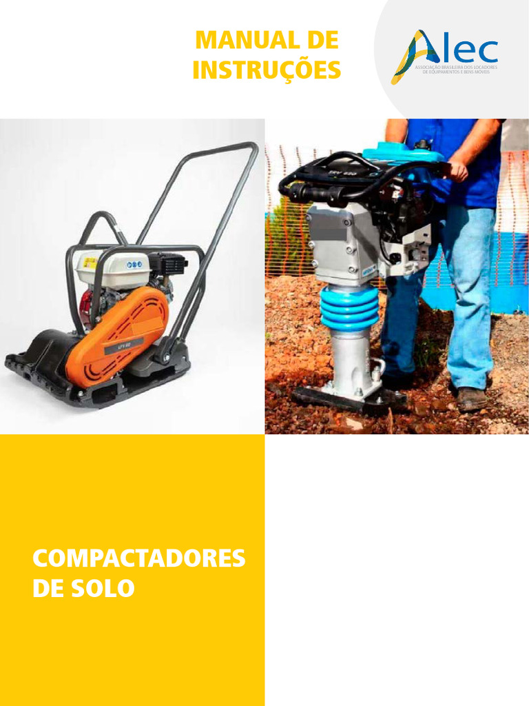 Manual de Compactadores de Solo NR-12 e NR-18 | PDF | Motores | Óleo de ...