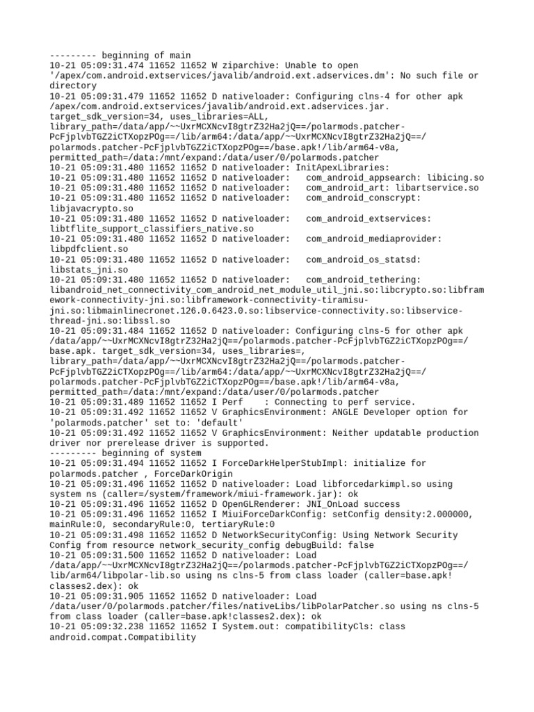 Polarmods - Patcher Logcat | PDF | Public Key Certificate | Computing