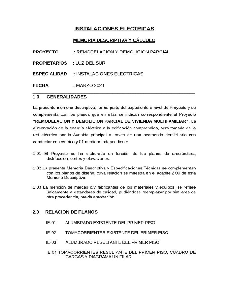 INSTALACIONES ELECTRICAS | PDF | Conductor electrico | Enchufes y tomas de corriente alterna