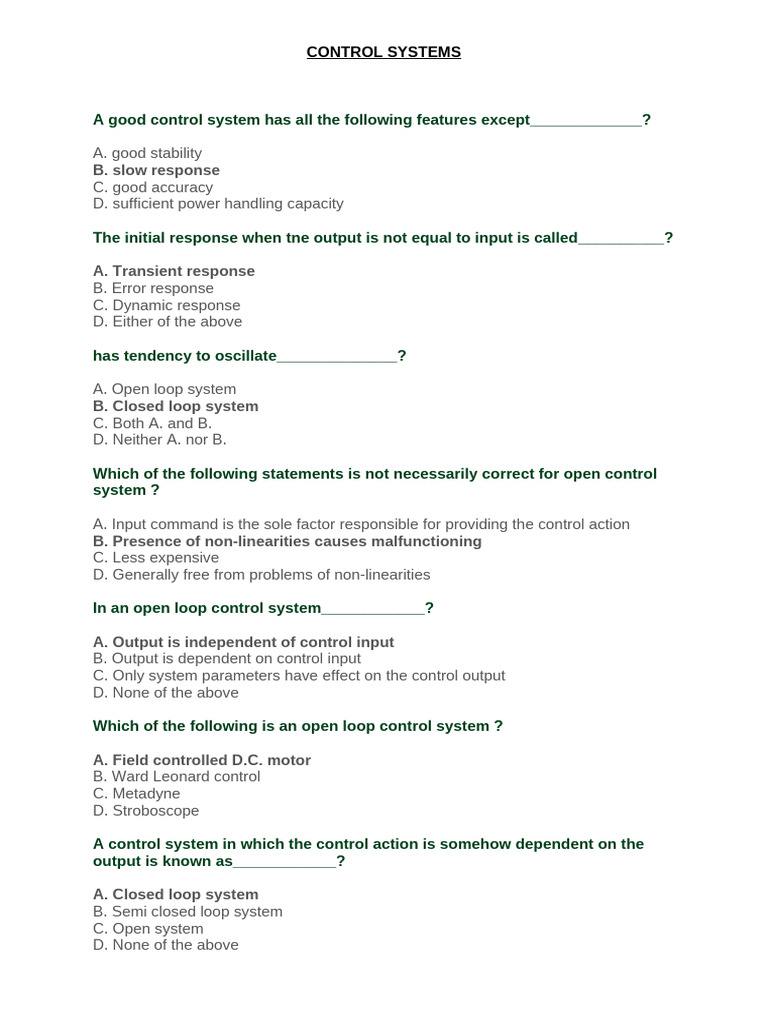 CONTROL SYSTEMS | PDF | Feedback | Damping