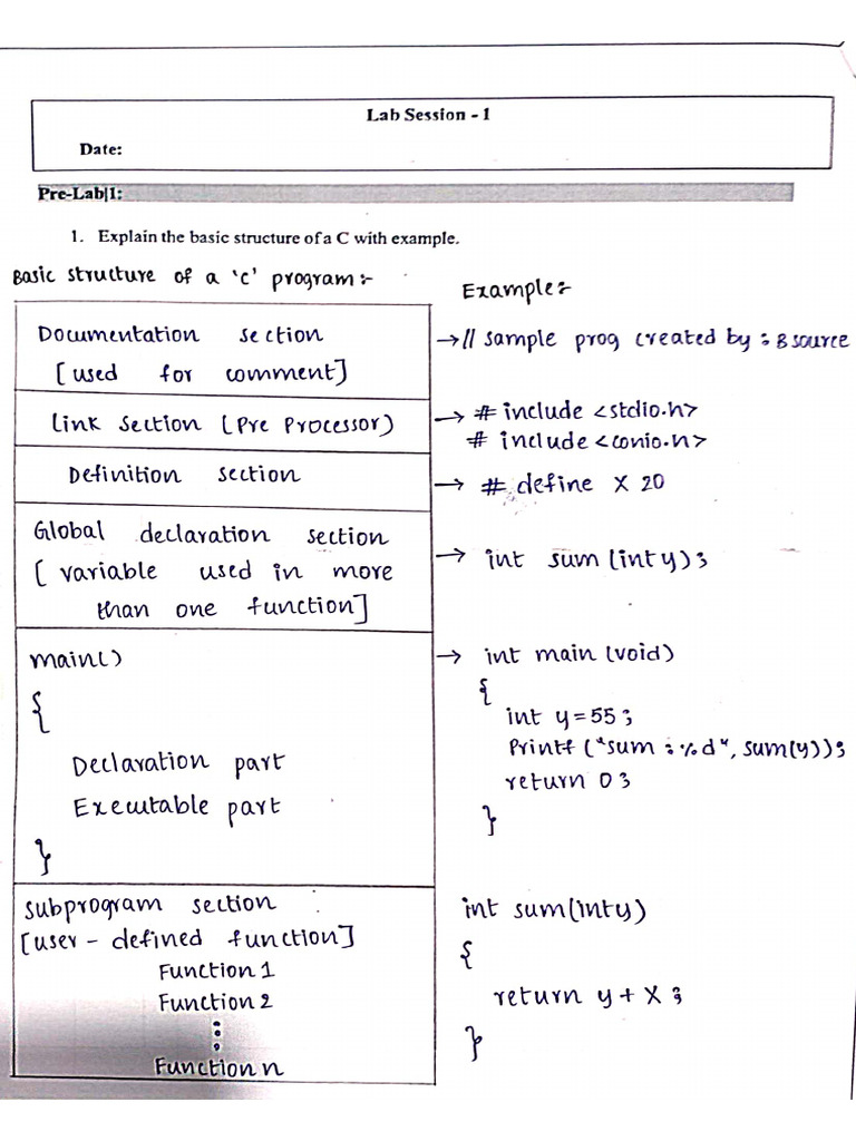 Lab Session 1 | PDF