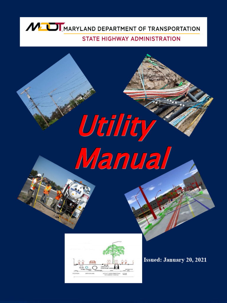 MDOT Utility Manual | PDF | Traffic | Controlled Access Highway
