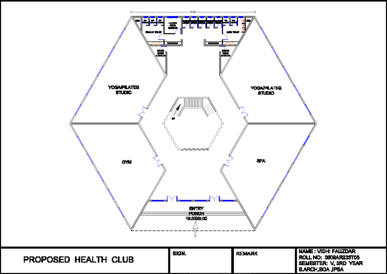 Proposed Health Club | PDF
