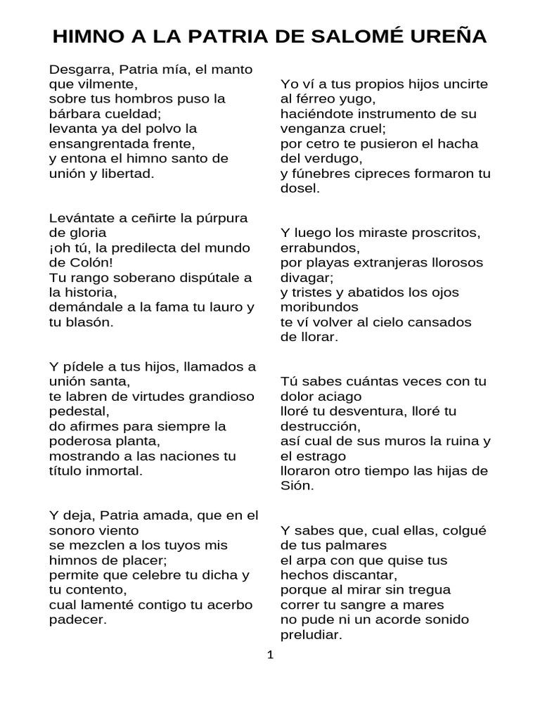 Himnos a la Patria | PDF