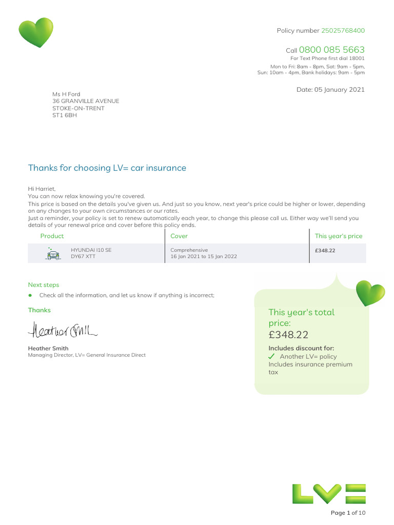 Your policy documents | PDF | Vehicle Insurance | Insurance