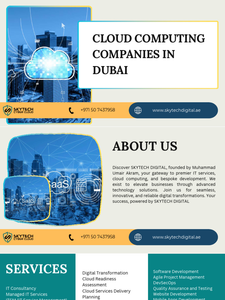 Cloud Computing Companies in Dubai | PDF | Cloud Computing | Computer Security