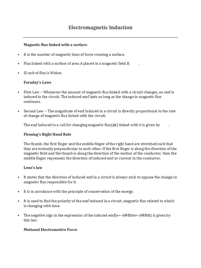 Emi | PDF | Electromagnetic Induction | Inductor