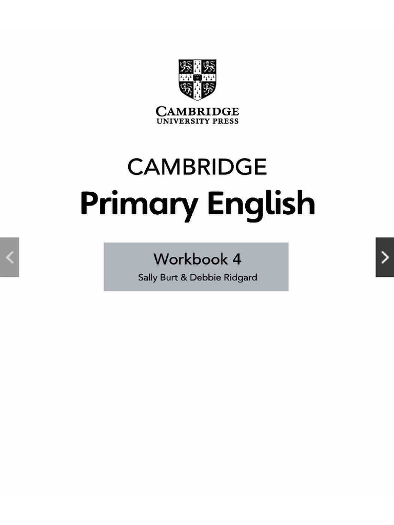 English Work Book Year 4 | PDF
