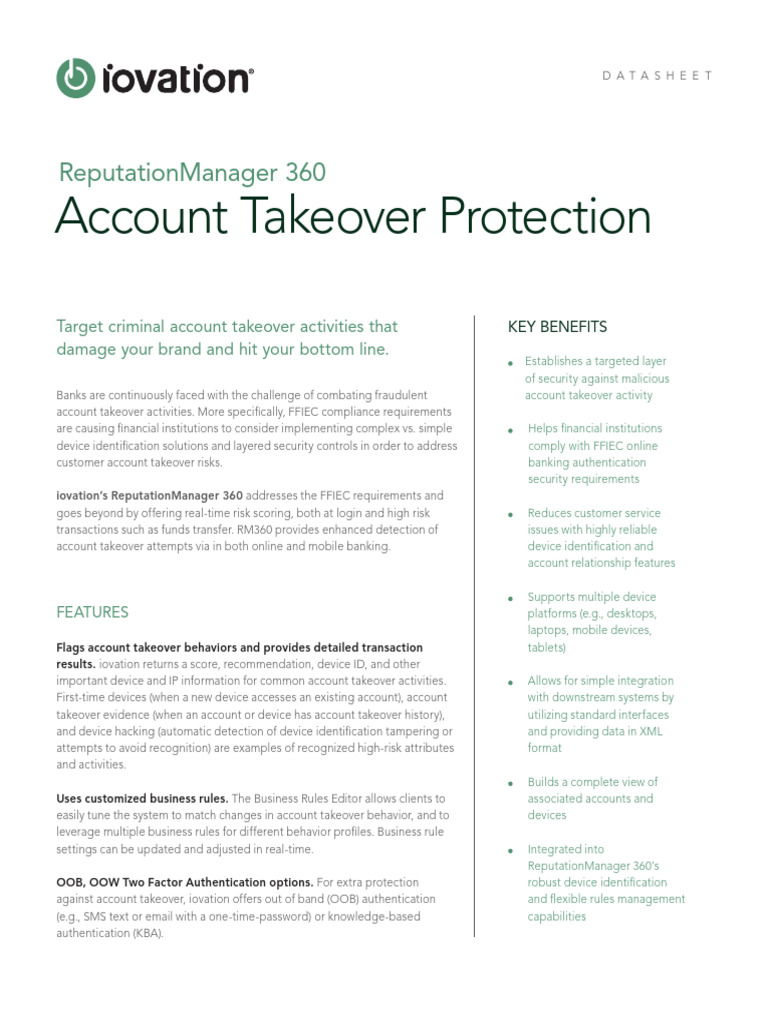 iovation-account-takeover-protection-datasheet-fs | PDF | Computer ...