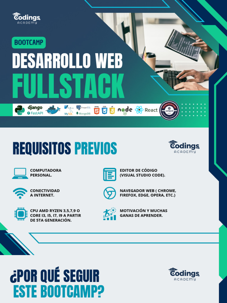 Bootcamp FullStack | PDF | Desarrollo web | Python (lenguaje de programación)