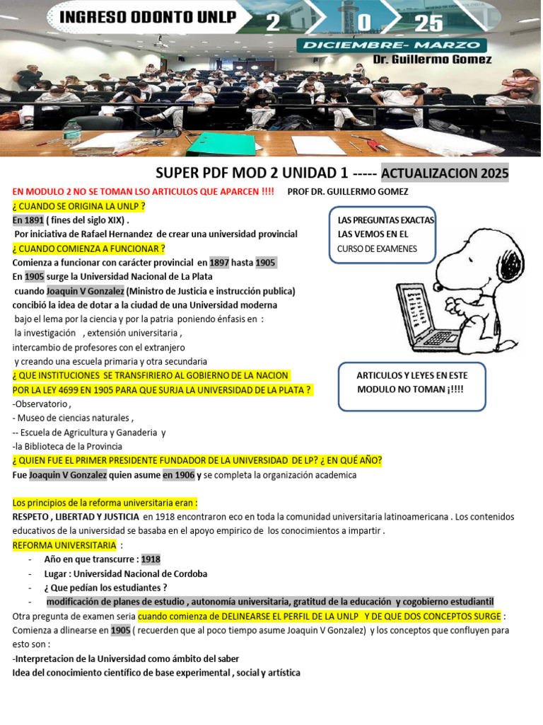 Superpdf Modulo 2 Unidad 1 2025 Actualizado | PDF | Maestros | Enseñando