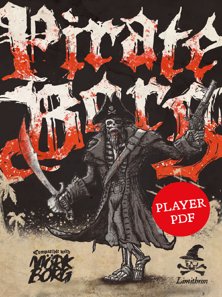 PIRATE BORG Player Version v2.2 Spreads | PDF
