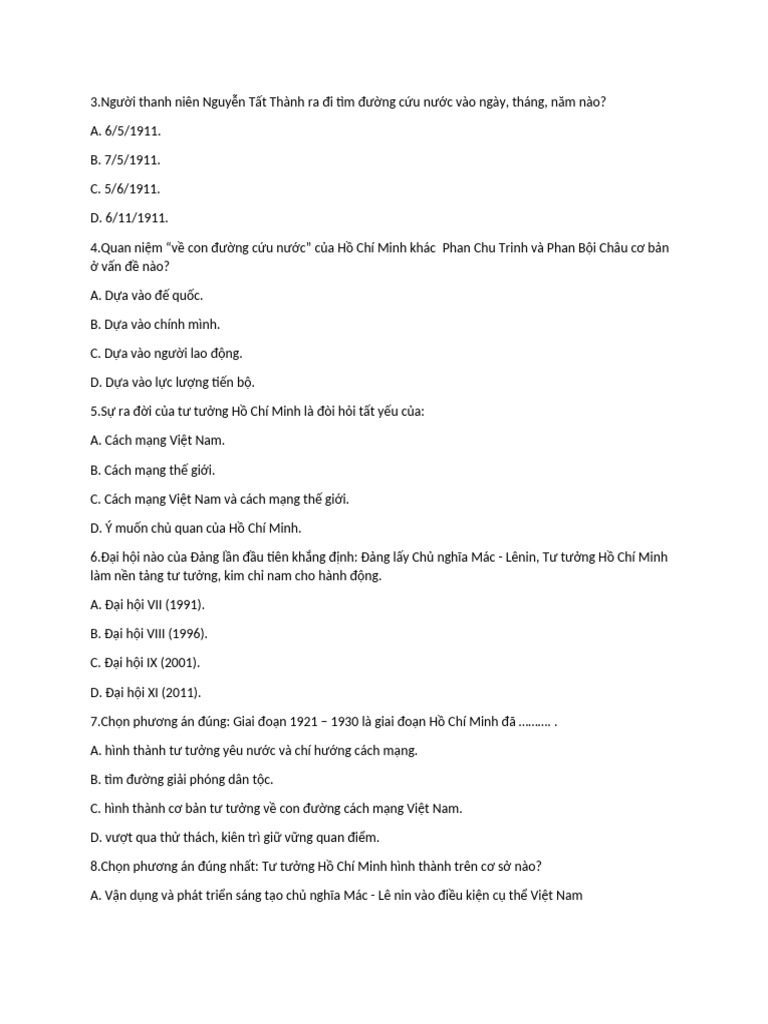 Phiếu bài tập C1+C2 - TTHCM | PDF