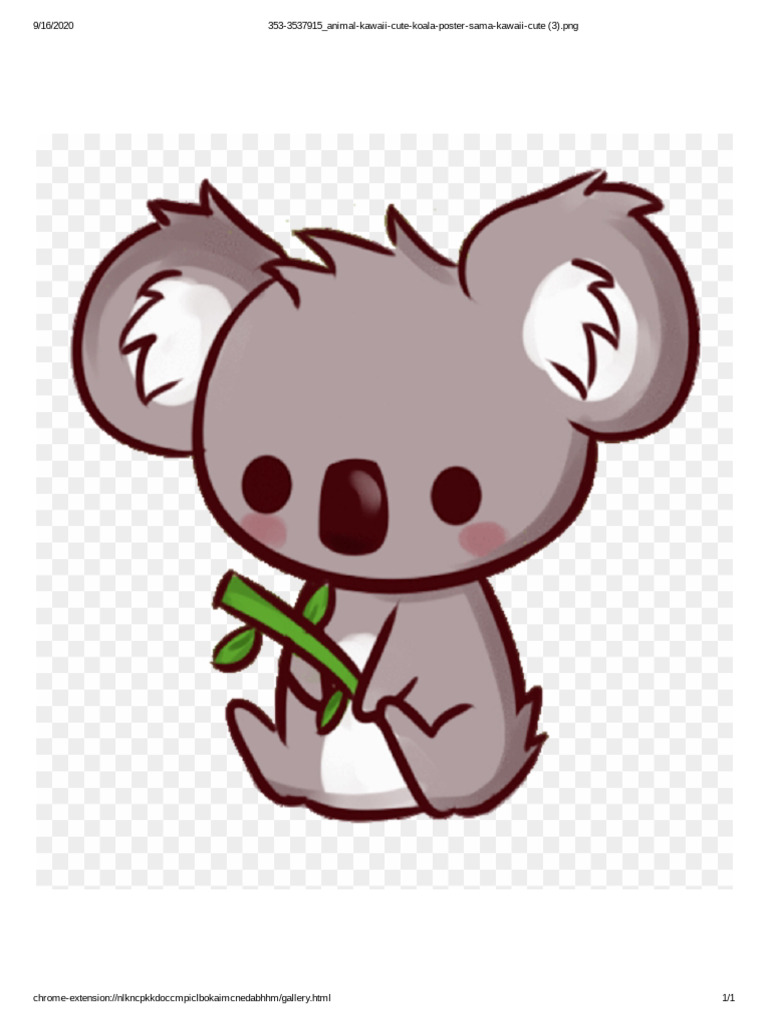353-3537915_animal-kawaii-cute-koala-poster-sama-kawaii-cute (3).png (1 ...