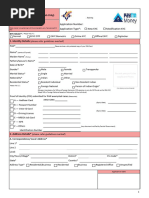 Change Request Form: Customer / Authorised Signatory POS | PDF | Identity Document | Authentication