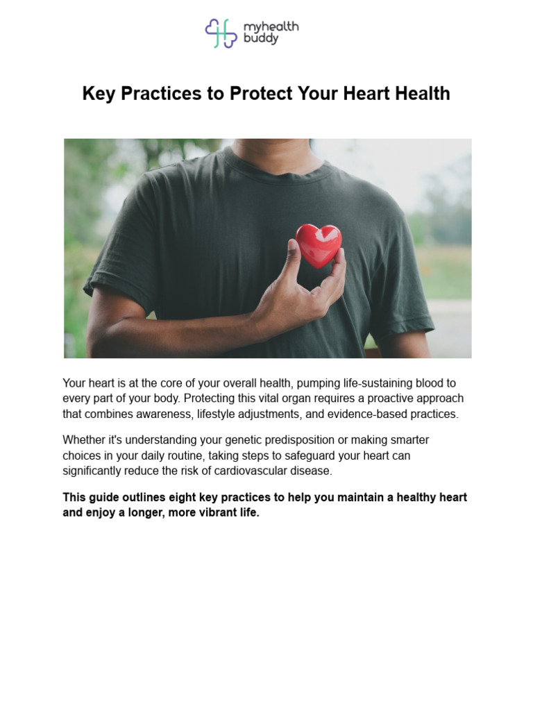 MHB Heart Health Guide | PDF | Fat | Dietary Fiber