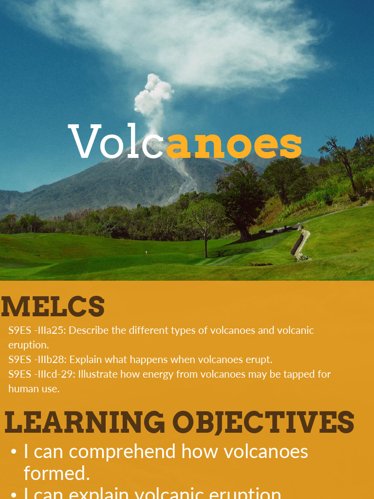 Lesson 1 - Volcano Lesson | PDF