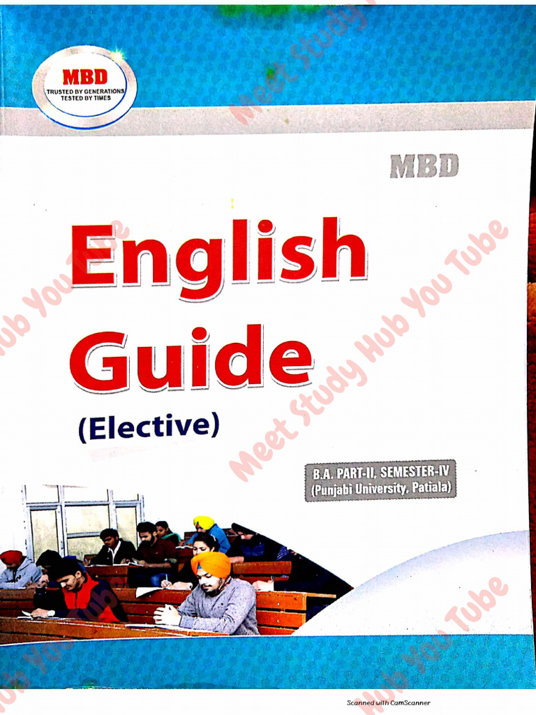 Sem 4 English Literature Guide | PDF