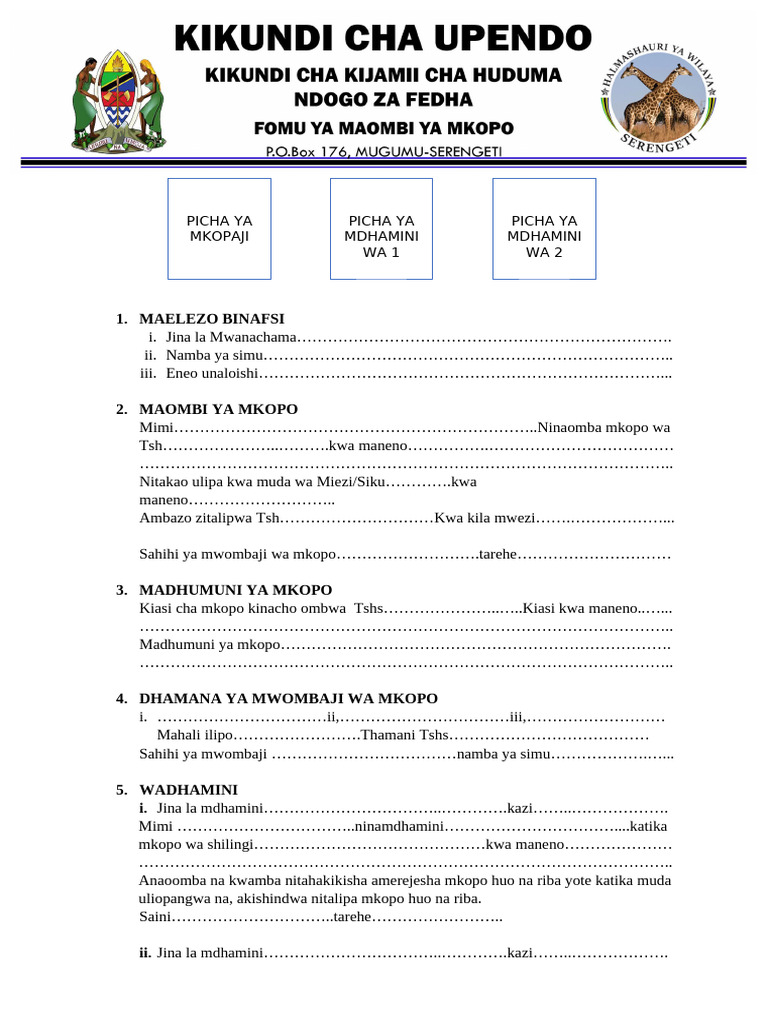Kikundi Cha Mafanikio | PDF
