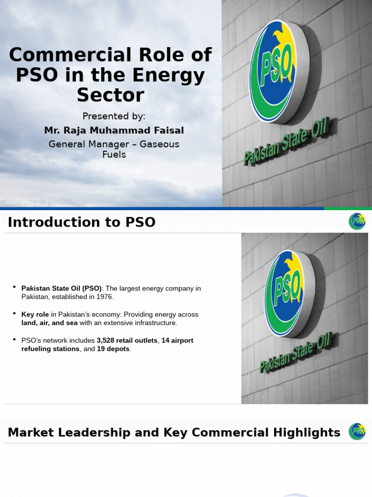 Commercial Role of PSO in the Energy Sector | PDF | Renewable Energy ...