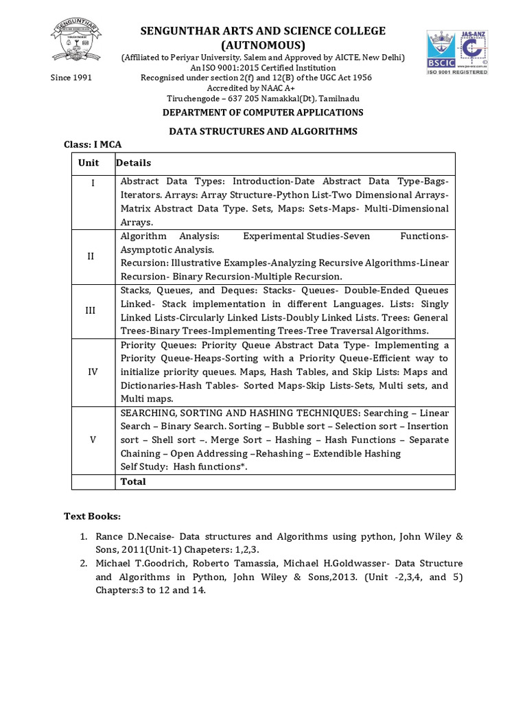 DSA Unit 1 - Merged | PDF | Matrix (Mathematics) | Queue (Abstract Data ...