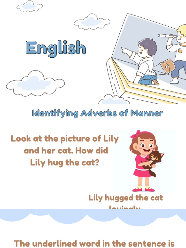 Identifying Adverbs of Manner and Time | PDF