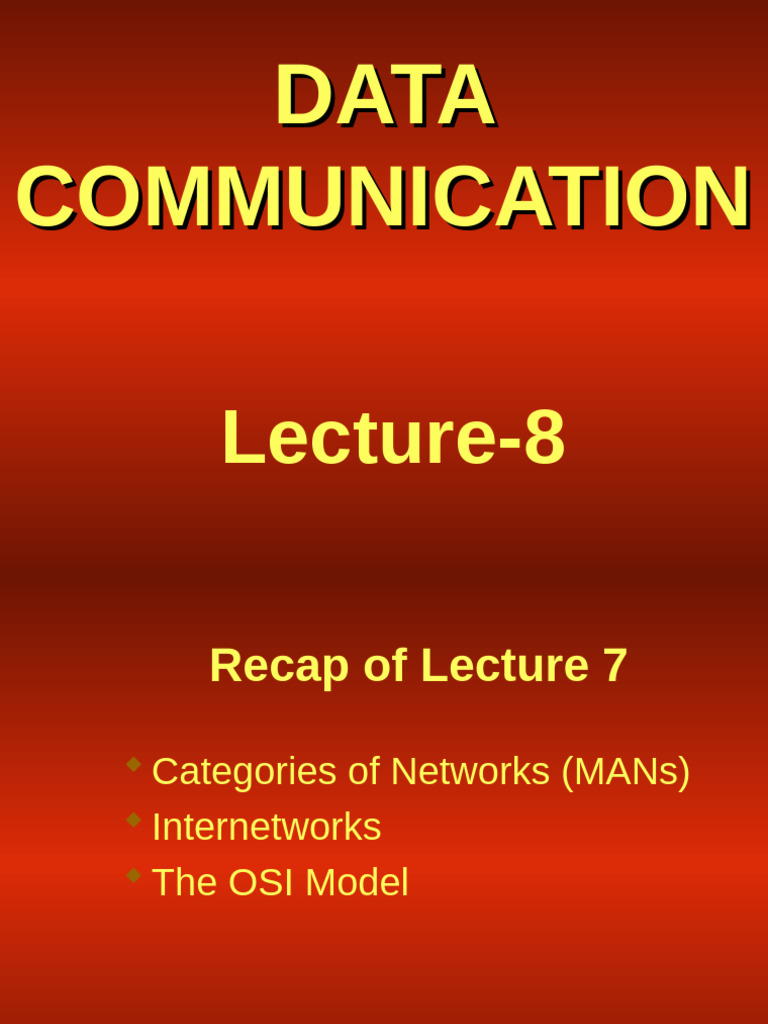 Data Communication | PDF