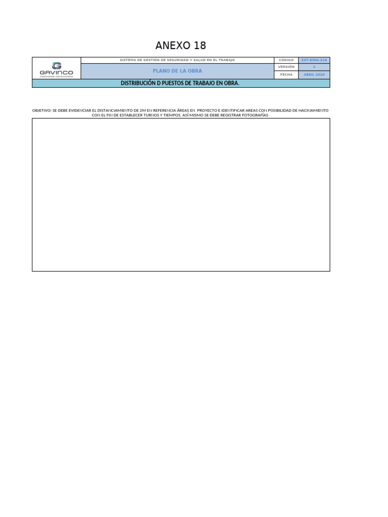 ANX 18 PLANOS DE PROYECTO | PDF