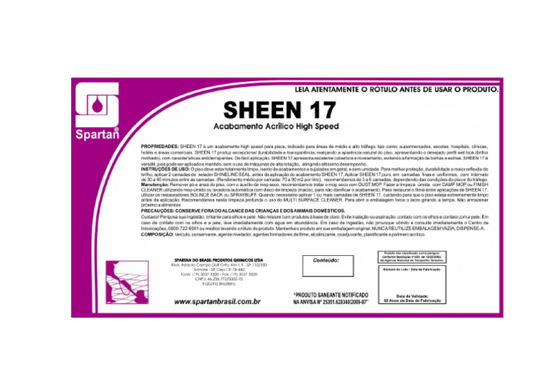 Sheen 17 | PDF