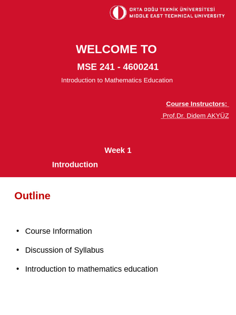 Week 1 MSE 241 Intro | PDF | Mathematics | Knowledge