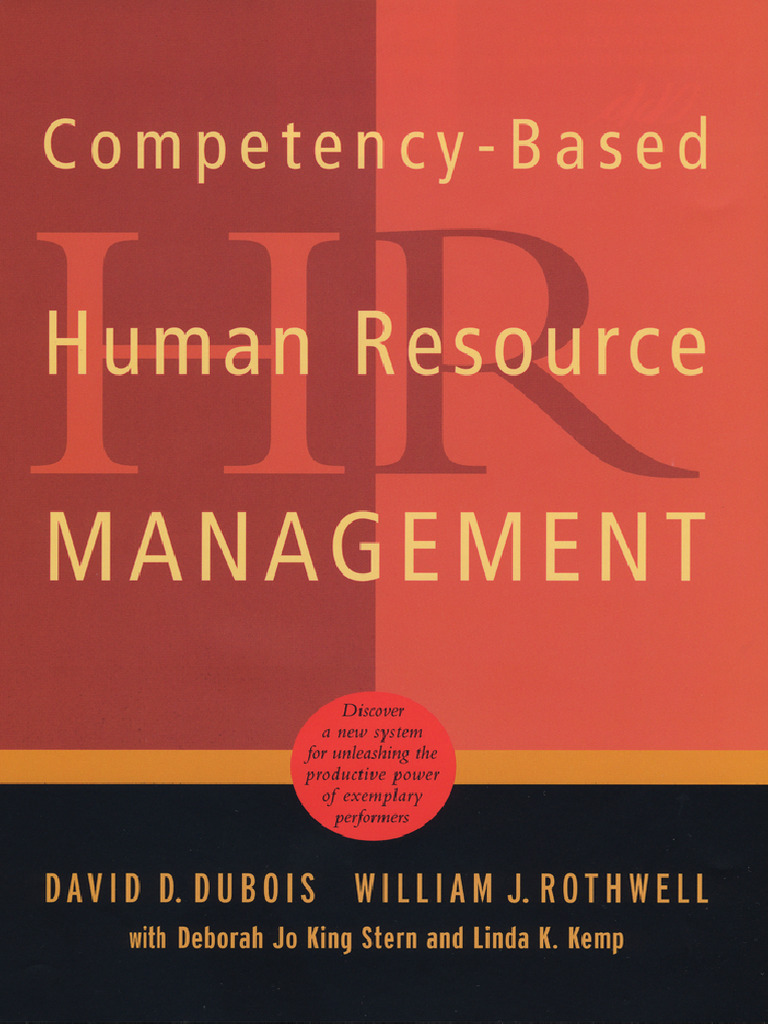 Competency-Based Human Resource Management | PDF | Human Resource ...