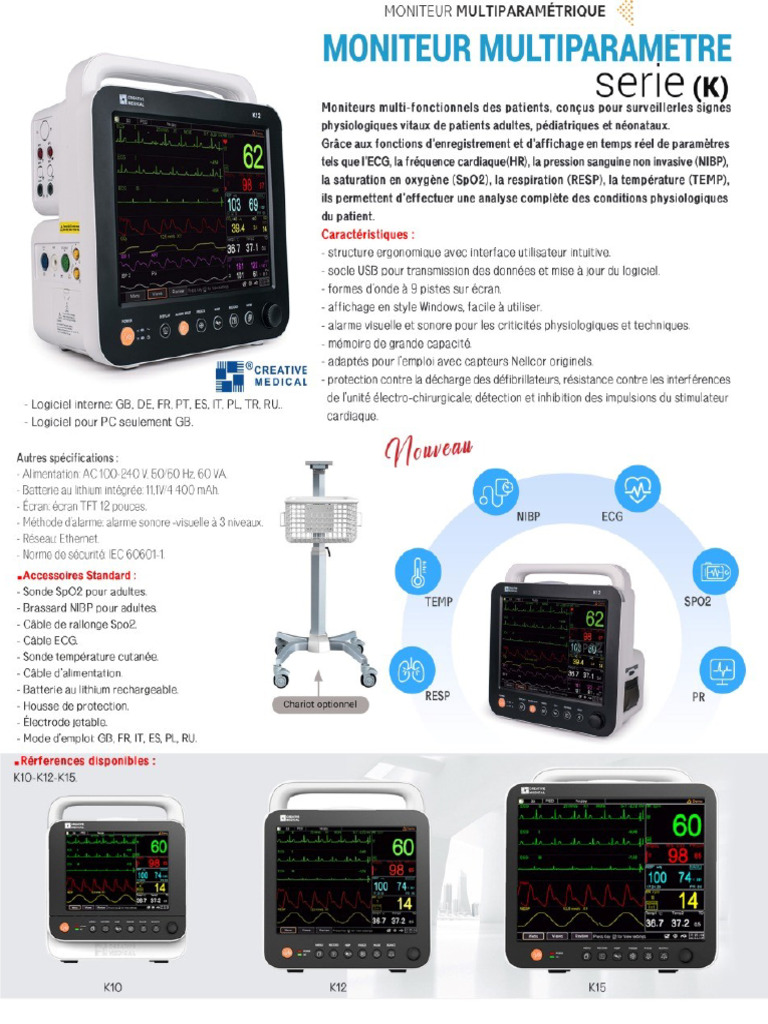 Fiche Technique k10 | PDF