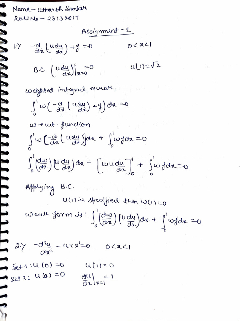 Utkarsh FEM 23132017 | PDF