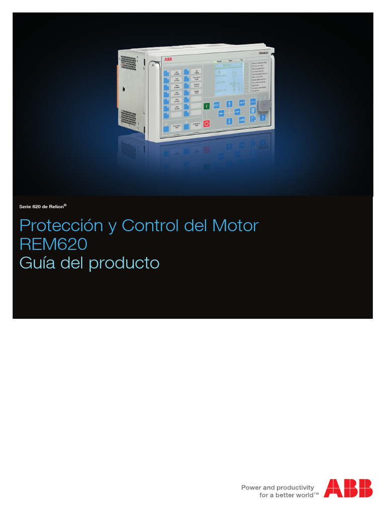 REM620 PG 758446 ESb | PDF | Relé | Automatización