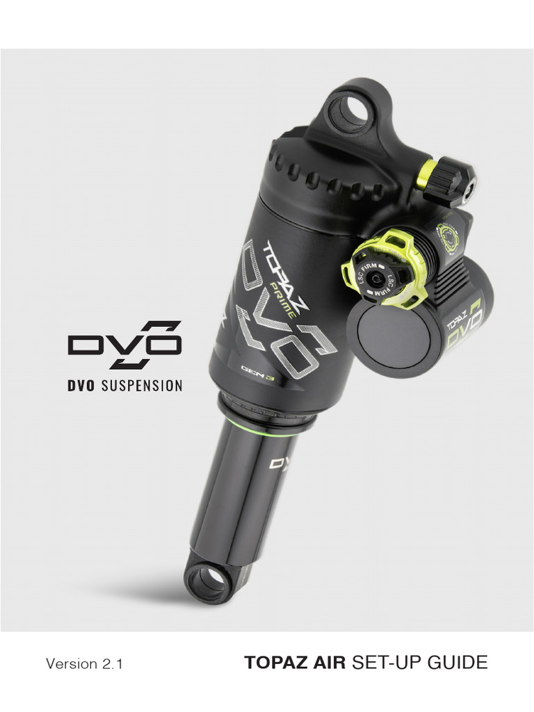 DVO Topaz Setup Guide May9 1 | PDF | Vehicles | Transport