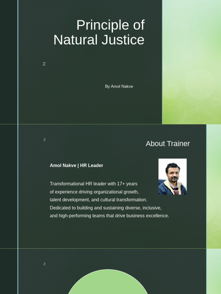 Understanding Natural Justice Principles | PDF | Justice | Crime & Violence