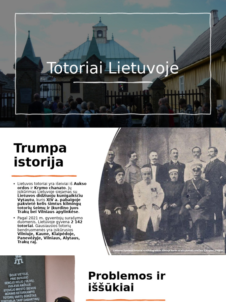 Totoriai Lietuvoje | PDF